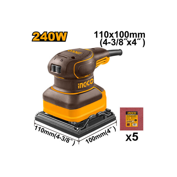 ელექტრო ხელსაწყო ზუმფარა 450W (RS4516) INGCO - Ingco